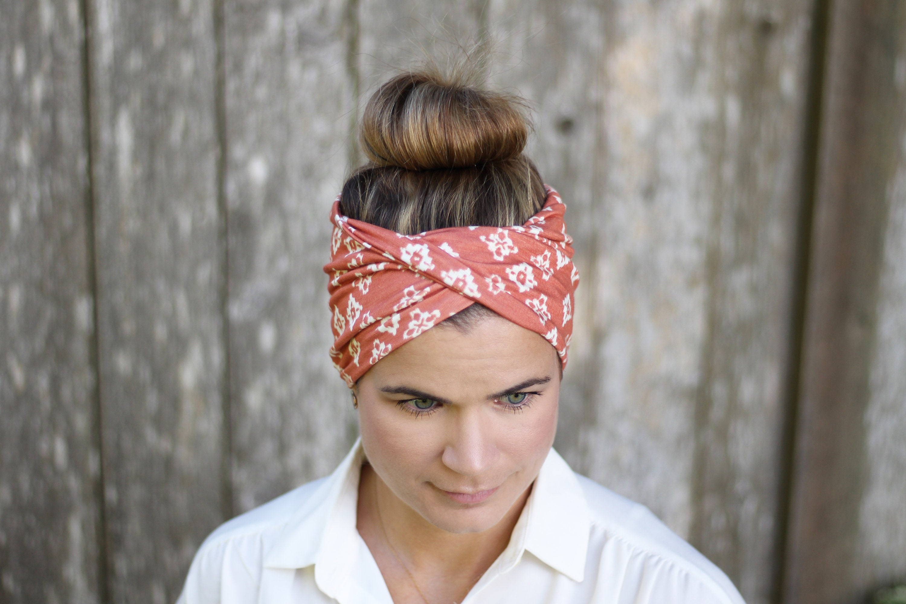 Extra Wide Twist Headband Wide Headband For Woman Boho | Etsy