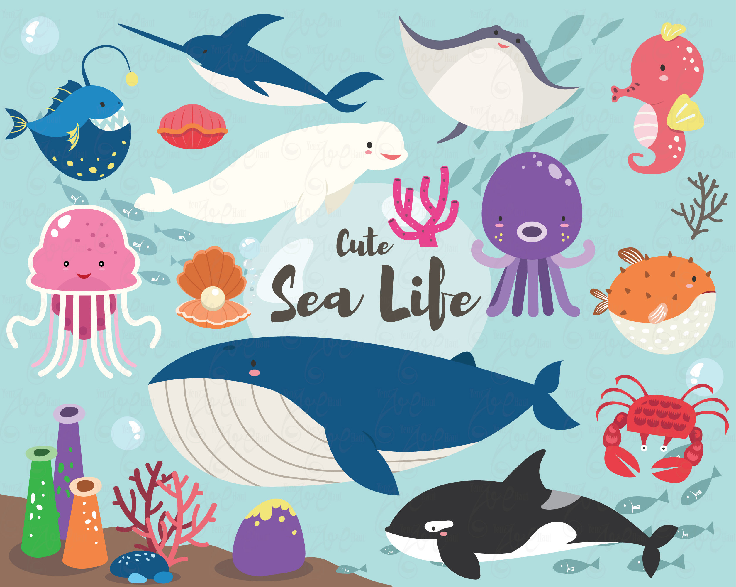 Oceans 12 Night Fox Character Clipart