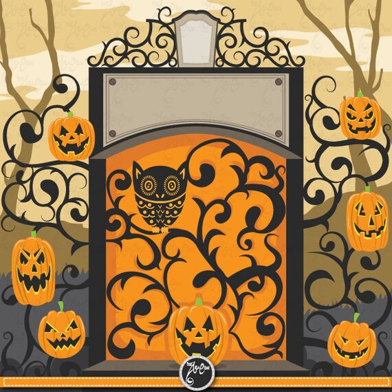 Halloween Clipart Frames