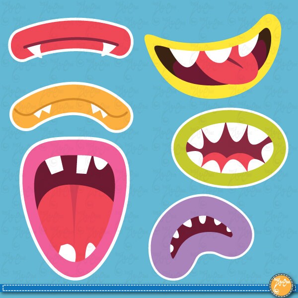 Monster Mouth Printables