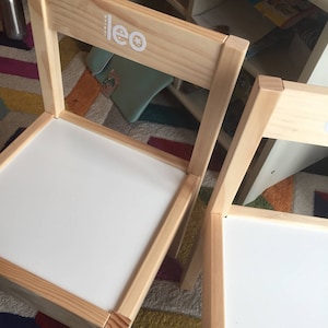 Vinyl Self Adhesive Name Labels for Kids Furniture / Walls Etc Decals ...