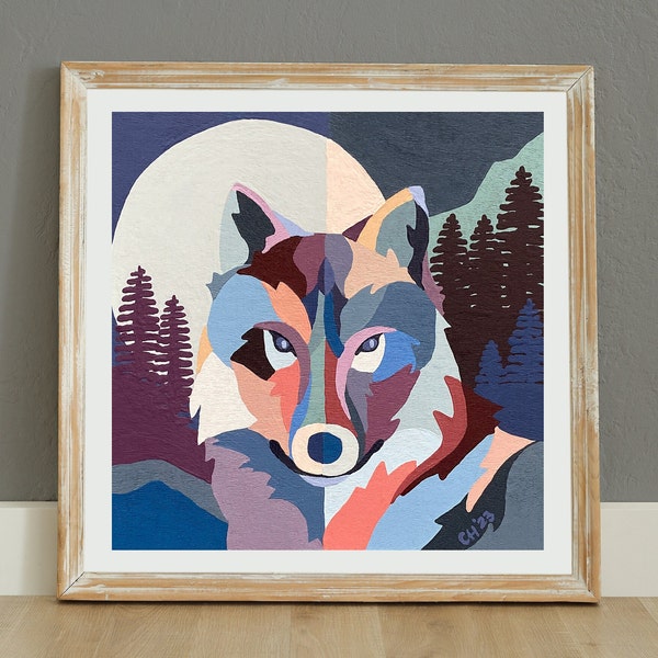 Abstract Animal Art - Etsy