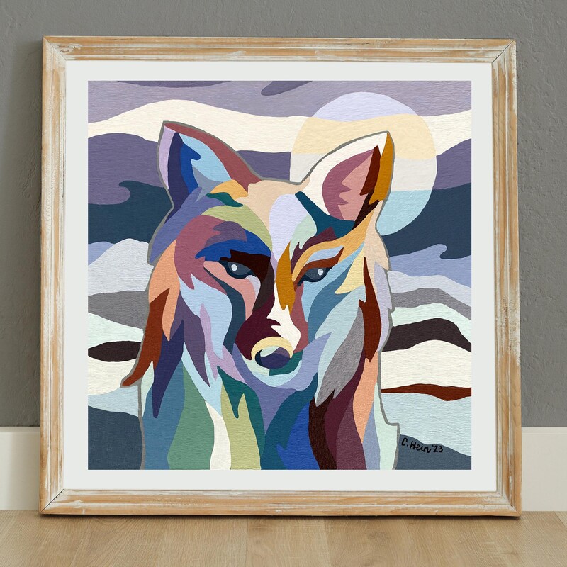 Abstract Animal Art - Etsy