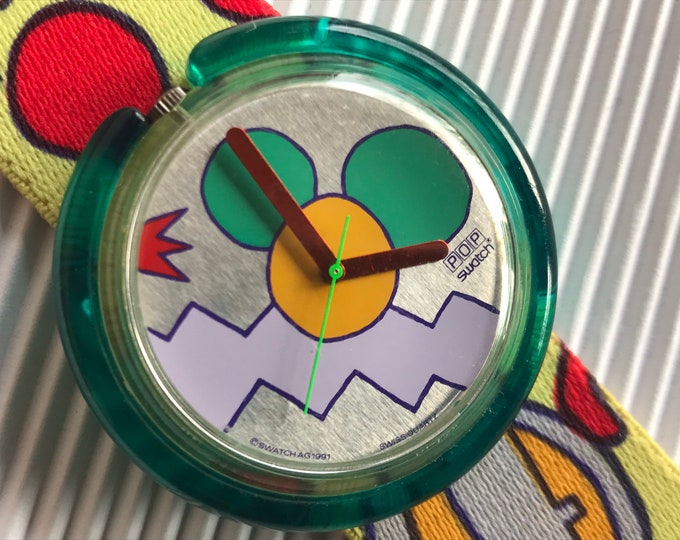 1990s Swatch Pop Watch - Etsy