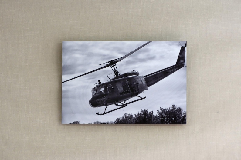 UH-1 Iroquois "huey" Helicopter Metal Print - Etsy