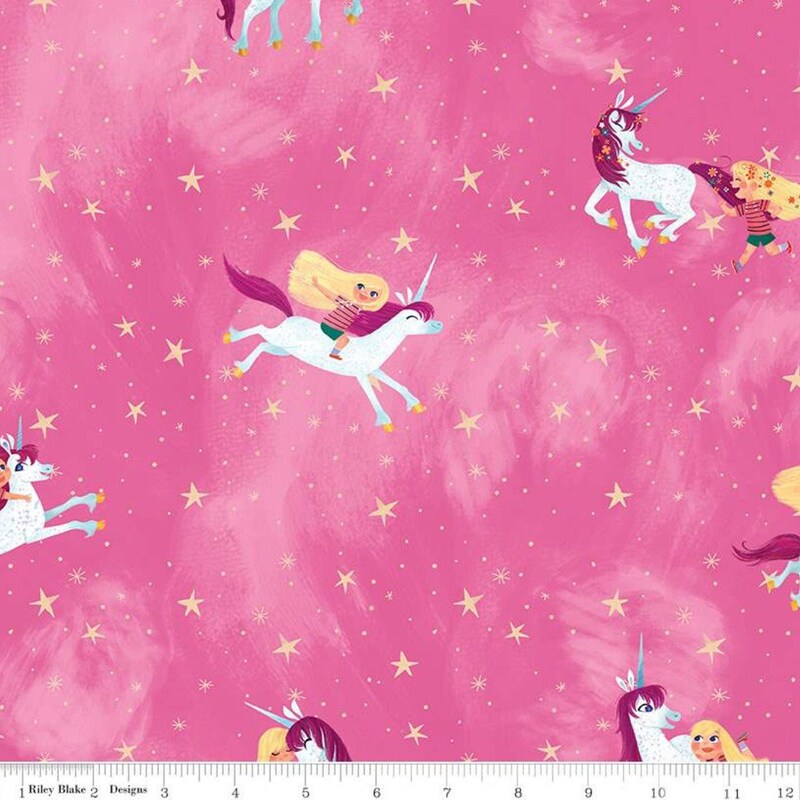 Unicorn Fabric - Etsy