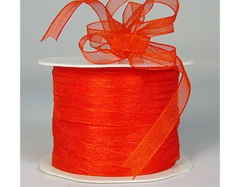 Narrow Red Ribbon - Etsy