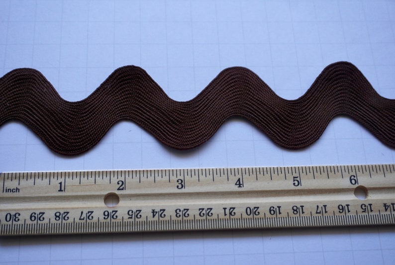 Jumbo Brown Ric Rac, Riley Blake Designs 1.5" Ric Rac - Etsy