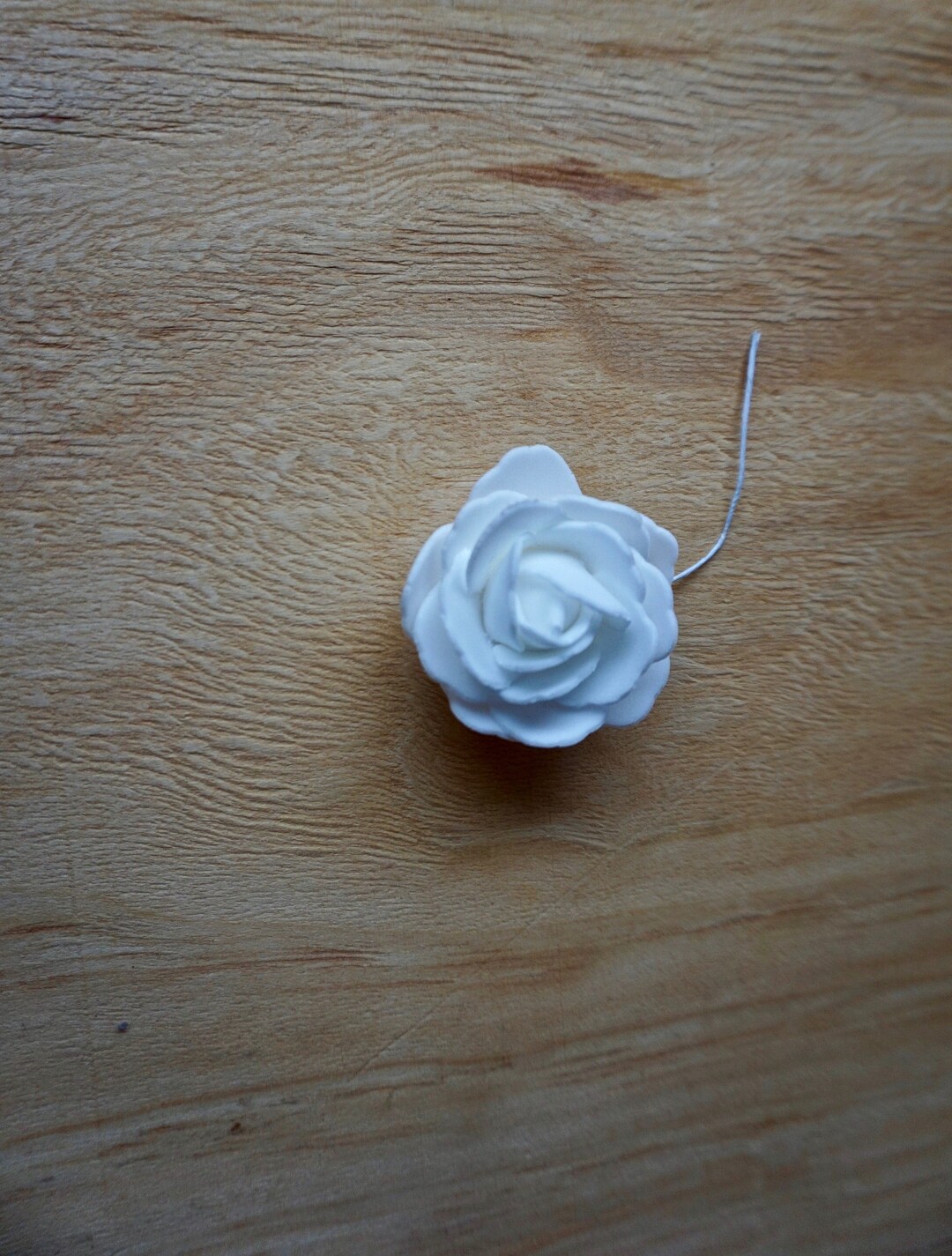 White Foam Roses, 2 Inch Foam Roses, Package of 9 - Etsy