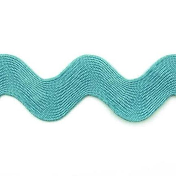 Jumbo Teal Ric Rac, Riley Blake Designs 1.5" Teal ric rac by Flaire ...