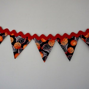 Basketball Bunting, Sports Bunting, Basketball Party Decor, March ...