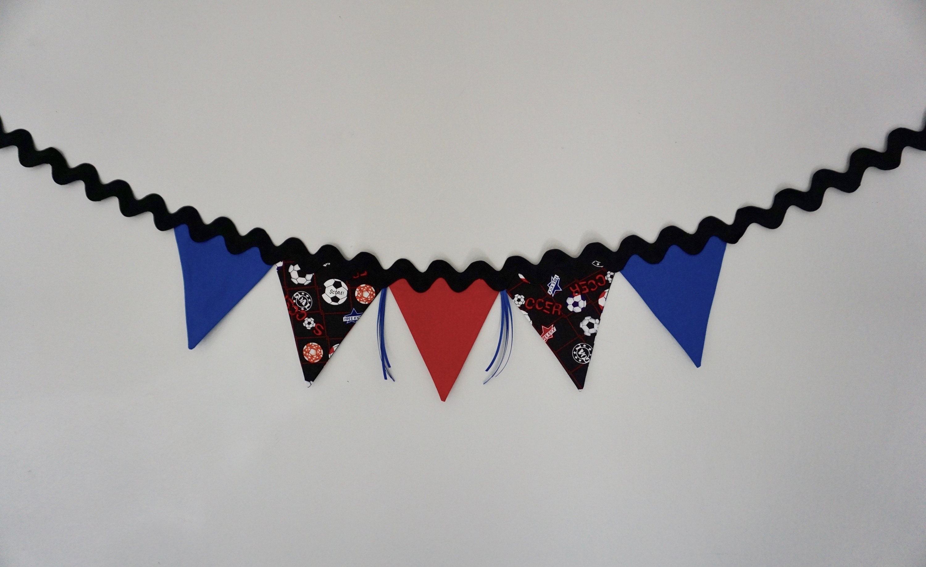 Soccer Bunting Sports Bunting Banner Soccer Party Decor - Etsy 日本