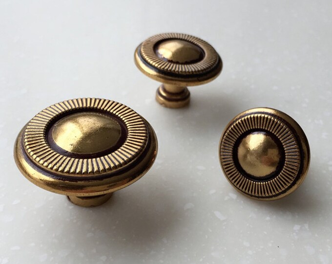 Nordic Simple Creative Brass Wardrobe Door Knobs Cabinet Knobs - Etsy