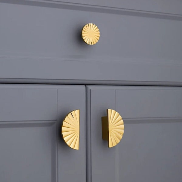 Gold Cabinet Knobs - Etsy