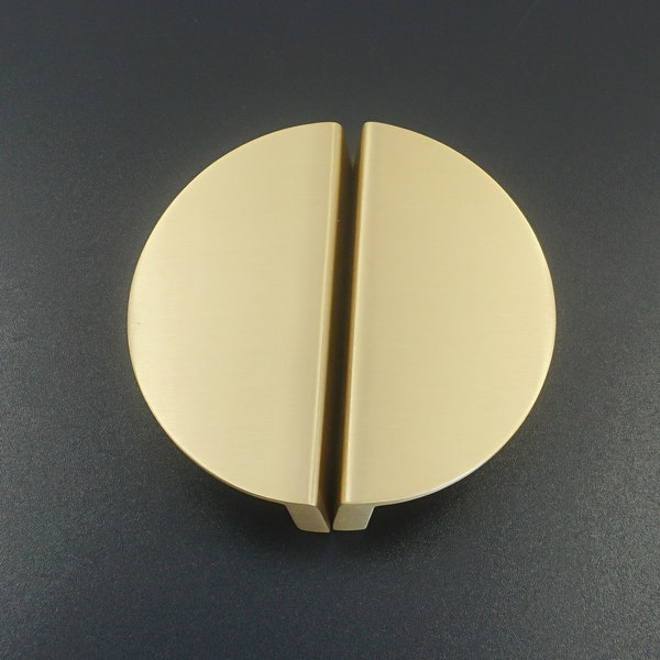 Half Moon Cabinet Pull - Etsy