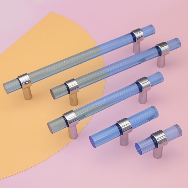 Blue Drawer Pull - Etsy