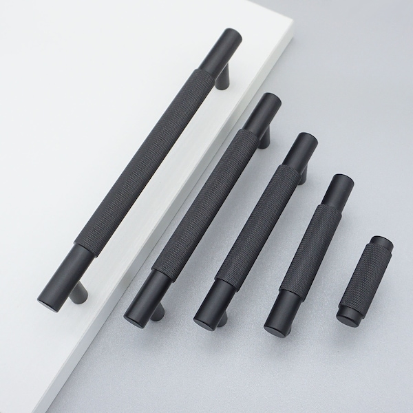 Black Matte Cabinet Hardware - Etsy