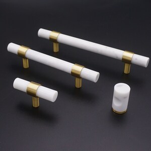 Marble Pulls - Etsy
