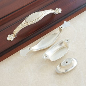 2.5 3.78 5.0Antique Silver Drawer Pulls and | Etsy