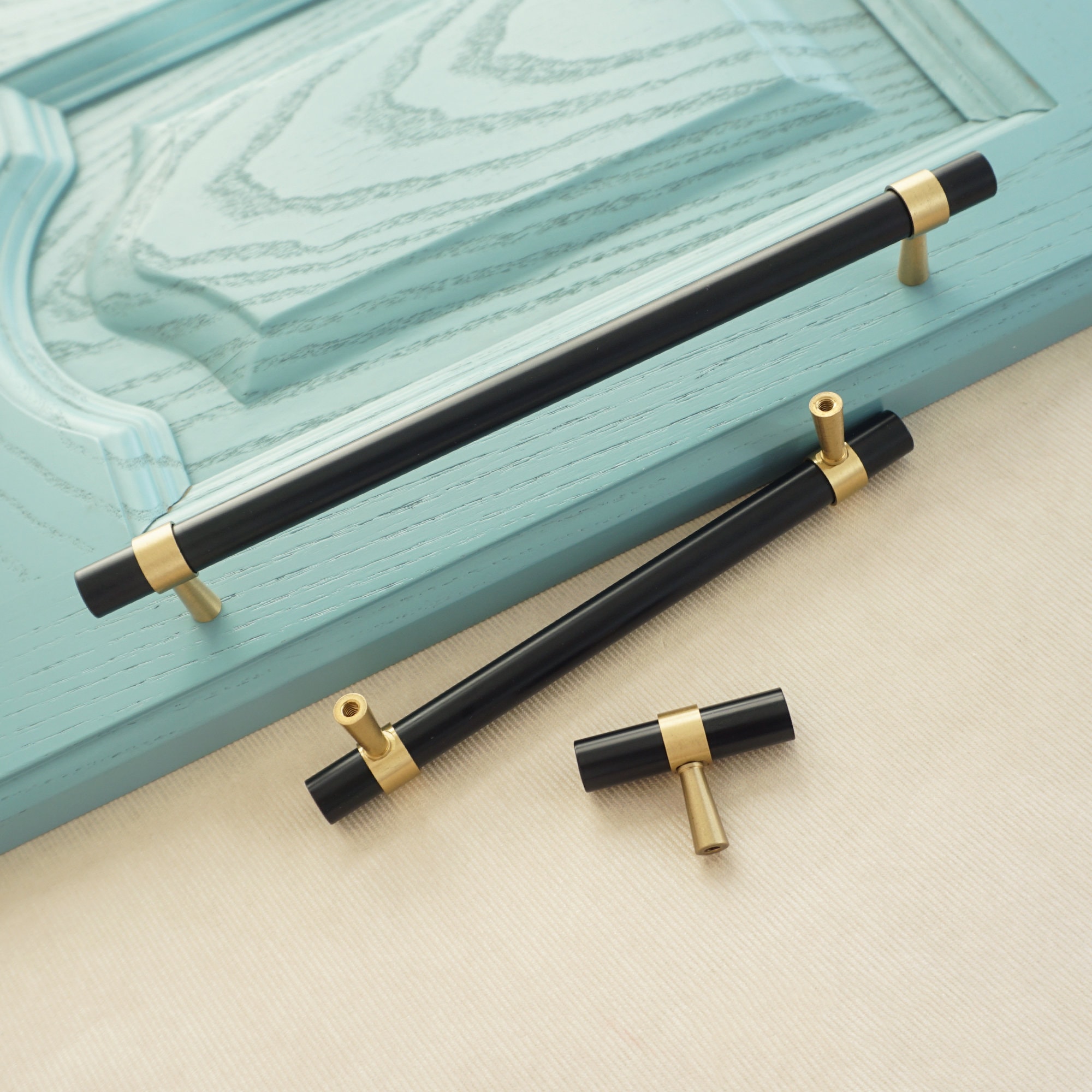 5'' 7.55'' Kitchen Cabinet Door Handle Pull | Etsy