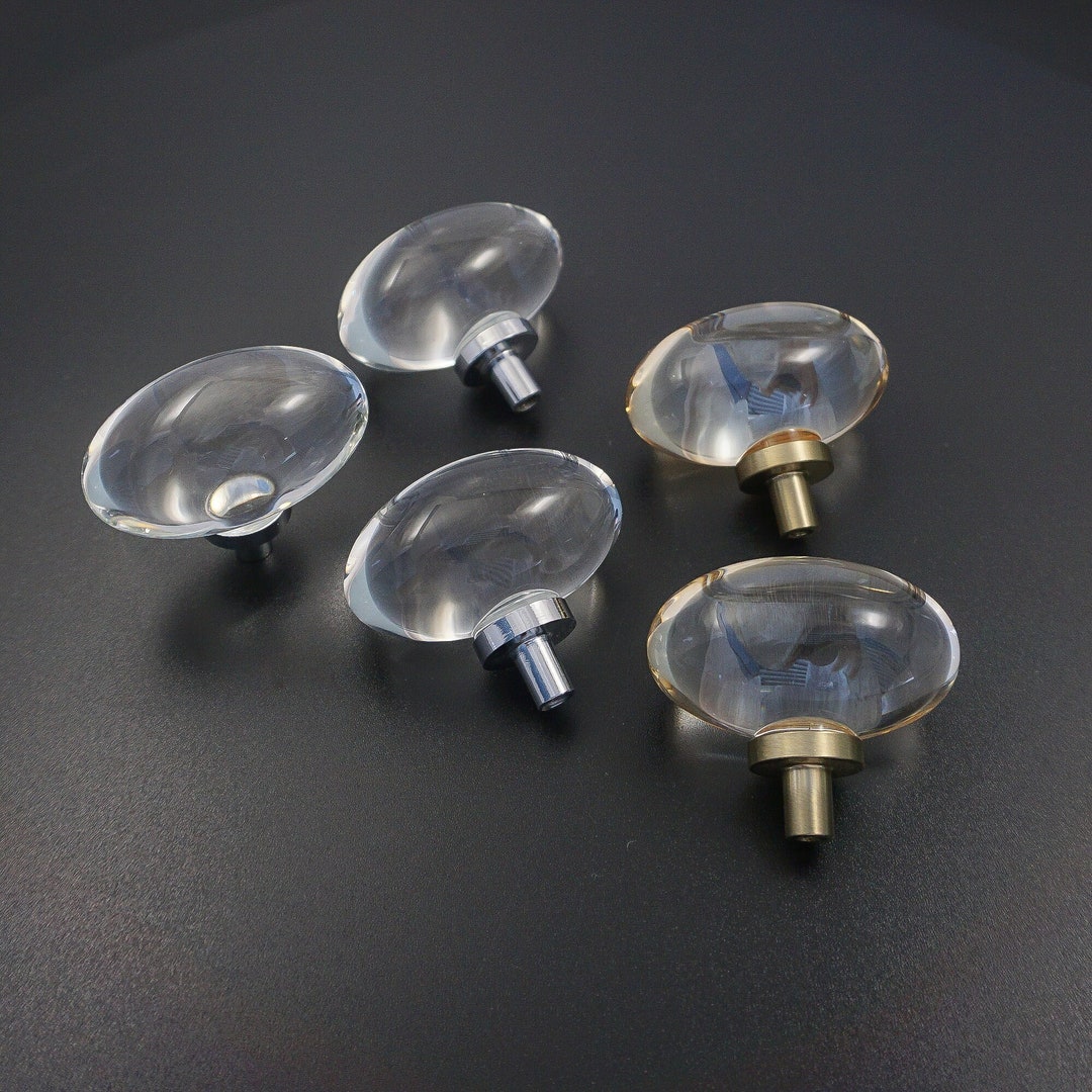 Glass Knobs Drawer Knobs Dresser Pulls Knobs Ball Wardrobe Knob ...