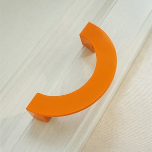 3.78'' Colorful Orange Drawer Pulls Handles Red Dresser Pull Cabinet ...