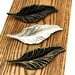1.25 Leafy Drawer Pulls Handles Leaf Cabinet Handles Pull Vintage ...