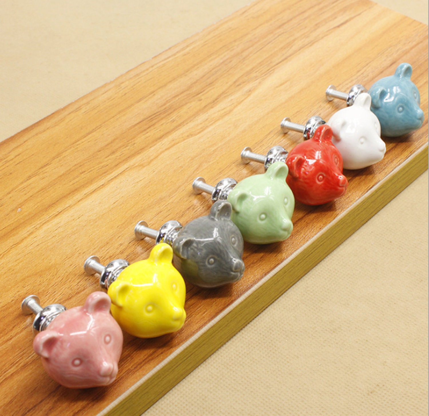 Cute Knobs Dresser Knob Drawer Knobs Pulls Handles / Ceramic | Etsy