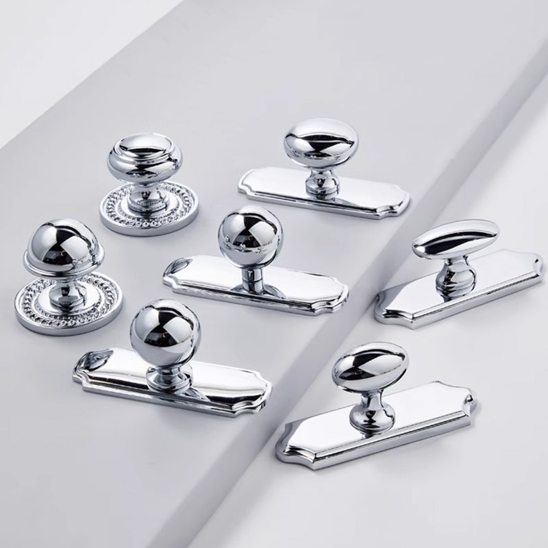 Chrome Knobs - Etsy