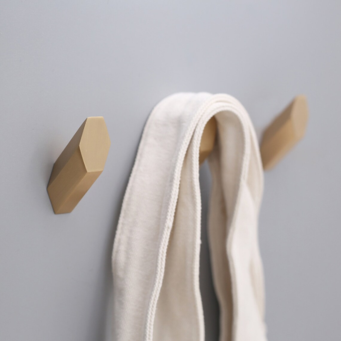 Brass Hexagon Hook Decorative Wall Hooks Coat Hook Hangers Bag - Etsy