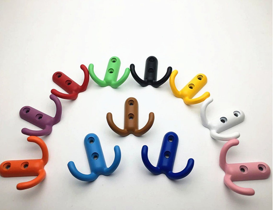 Colorful Hooks Decorative Hooks Coat Hangers Hooks Hook Wall - Etsy UK