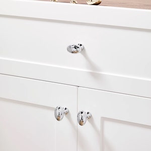 Hammer Drawer Knob Pull Wardrobe Pull Unique Pigeon Egg Design Dresser Knob Pull Brass Kitchen ...