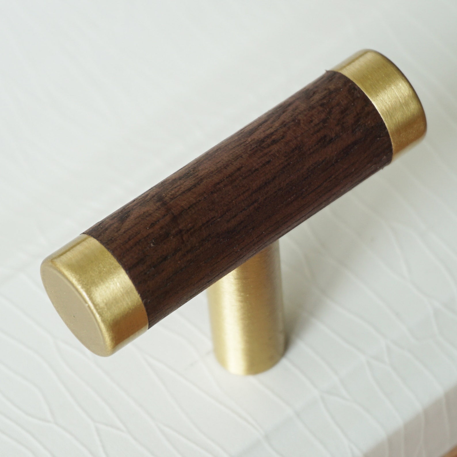 3.78'' 5'' 6.3 Black Walnut Brass | Etsy