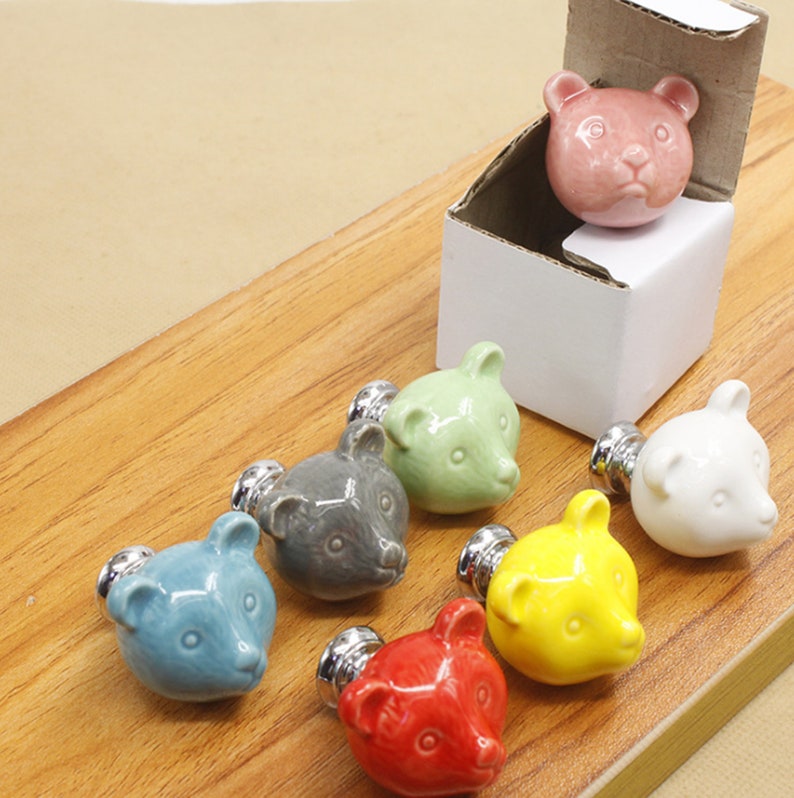 Cute Knobs Dresser Knob Drawer Knobs Pulls Handles / Ceramic - Etsy