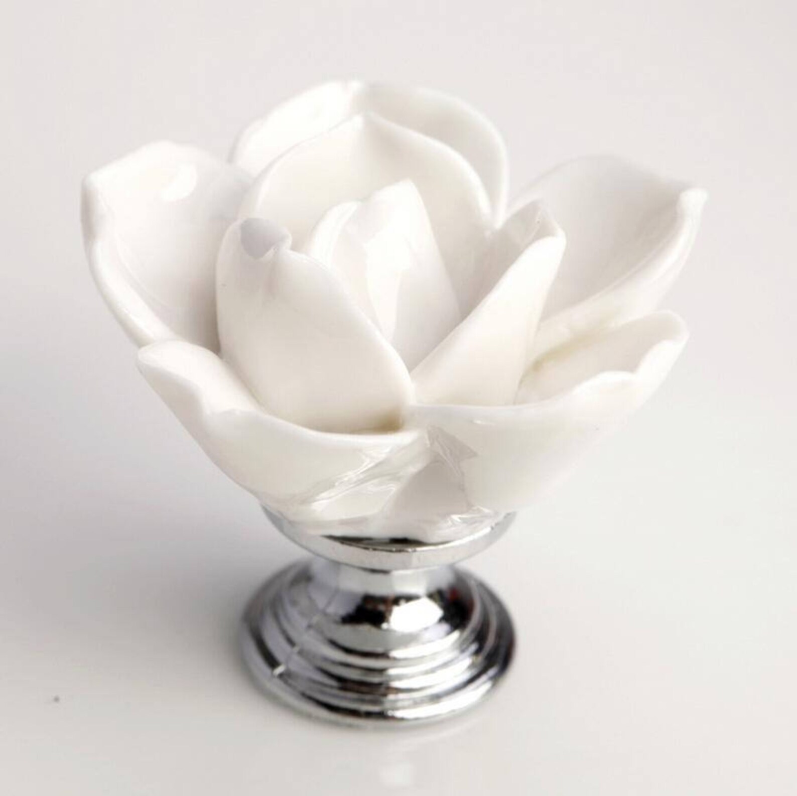 Lotus Dresser Knobs Drawer Knob Pull Handles Kitchen Cabinet - Etsy