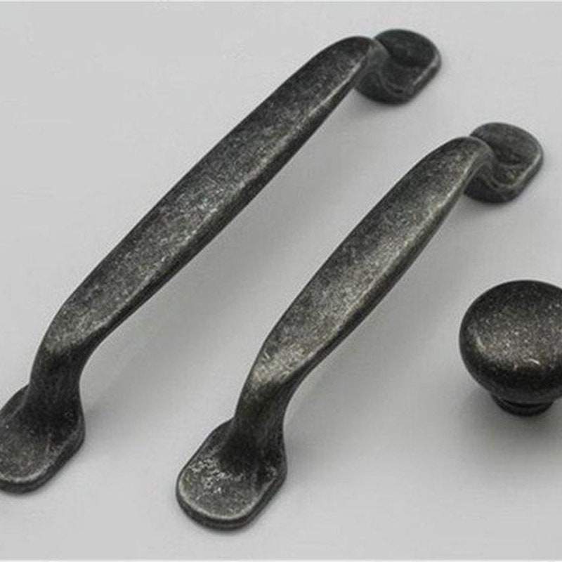 Cast Iron Cabinet Handles - Etsy