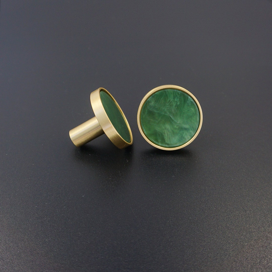 Colorful Brass Knob Cabinet Door Knob Drawer Knobs Pulls Handles ...