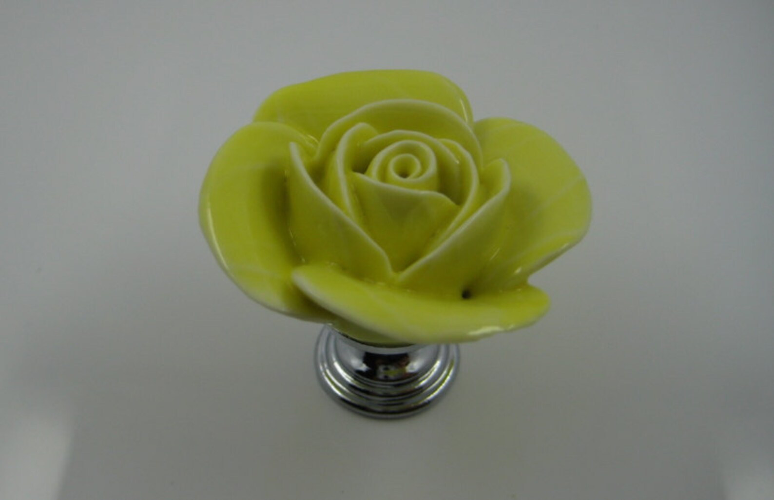 Rose Flower Ceramic Drawer Knobs Pulls Handles / Knobs/ | Etsy