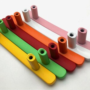 3" 3.75" 5" Colorful Pull Handles Drawer Pulls Cabinet Door Handle ...