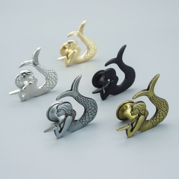 Mermaid Drawer Pull - Etsy