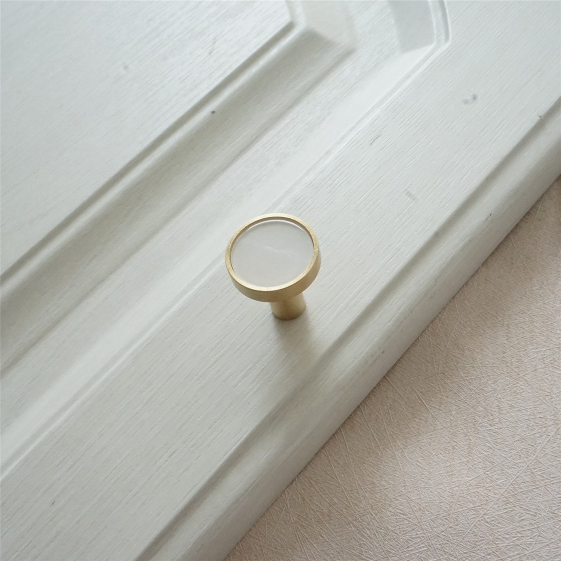 Brass Shell Handmade Drawer Knobs Pulls Handles/Dresser Knobs | Etsy