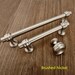 3.78'' 5.0 6.3'' Polished Chrome Brushed Nickel Dresser Handles Drawer ...