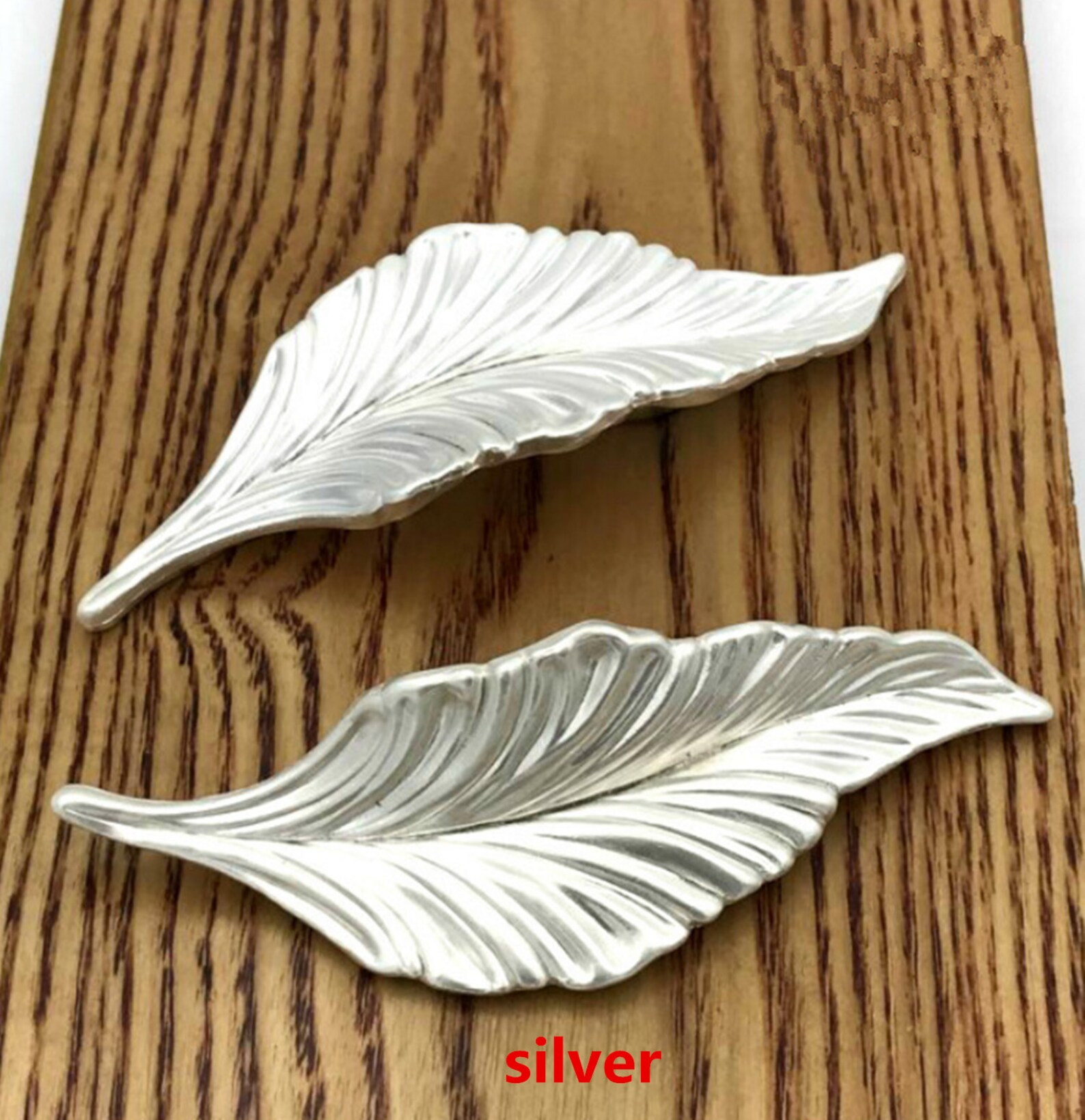 1.25 Leafy Drawer Pulls Handles Leaf Cabinet Handles - Etsy