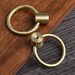 Solid Brass Material Ring Pulls Gold Brass Dresser Knobs - Etsy