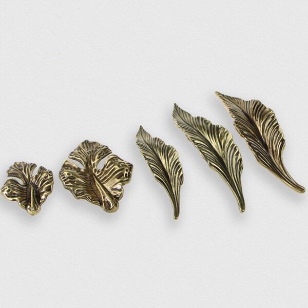 Leaf Drawer Pulls - Etsy