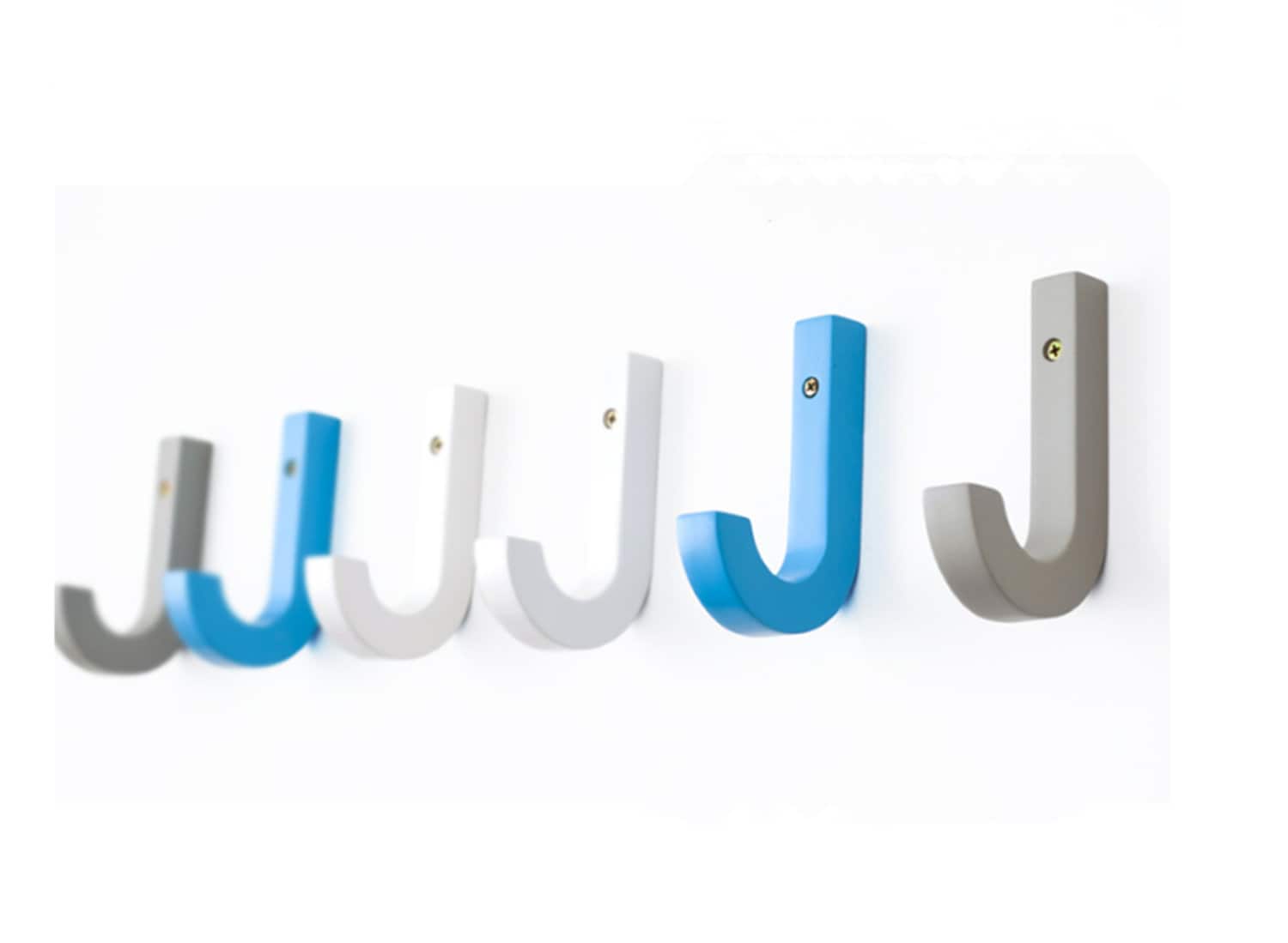 Modern Simple Solid Wood Decoration Wall Hooks / Decorative | Etsy