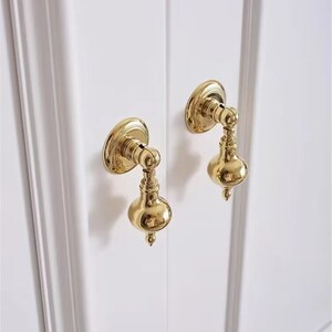 Chrome Drawer Knobs Drop Ring Kitchen Knob Cabinet Pull Drawer Knobs Pulls Dresser Knobs Pulls ...