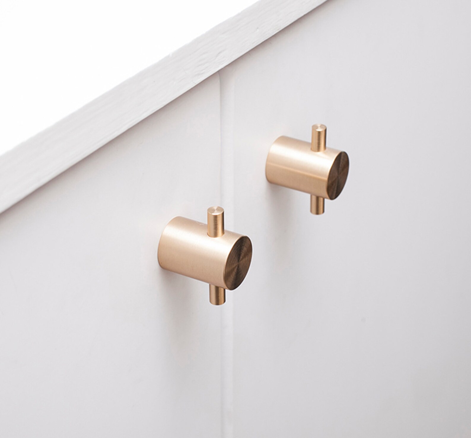 Brass Knobs Drawer Knobs Cabinet Handles Brass T Bar Pulls - Etsy