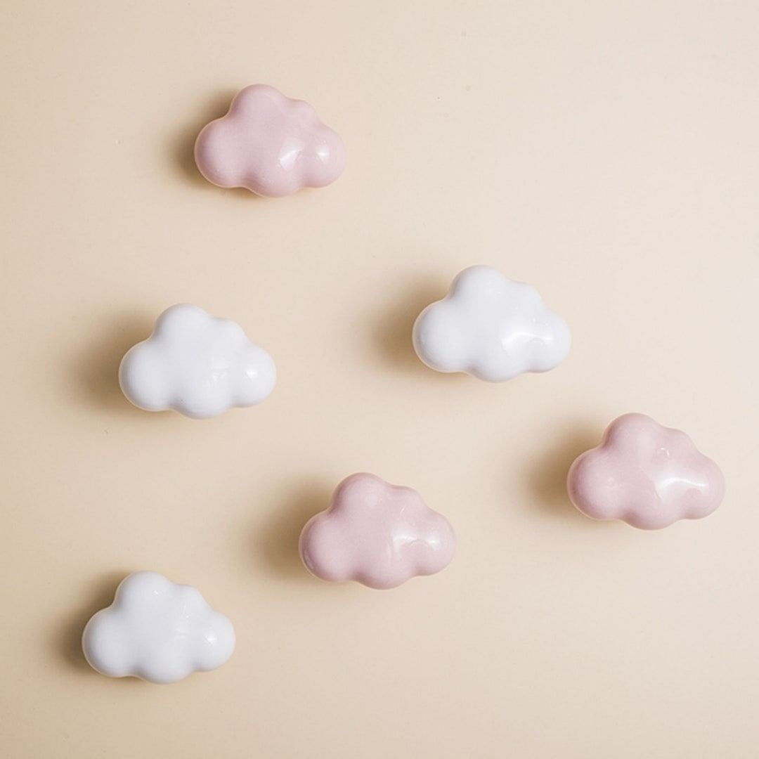 Cloud Ceramic Knobs Drawer Knob Cabinet Pulls Handles Colorful - Etsy