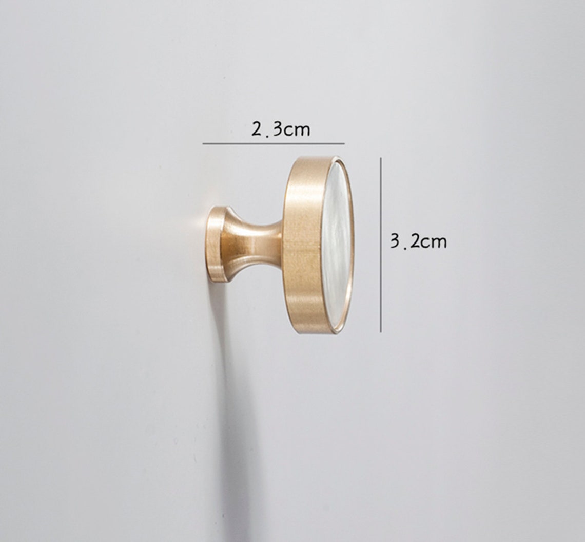 Nordic Simple Creative Brass Wardrobe Door Knobs Cabinet Knobs - Etsy